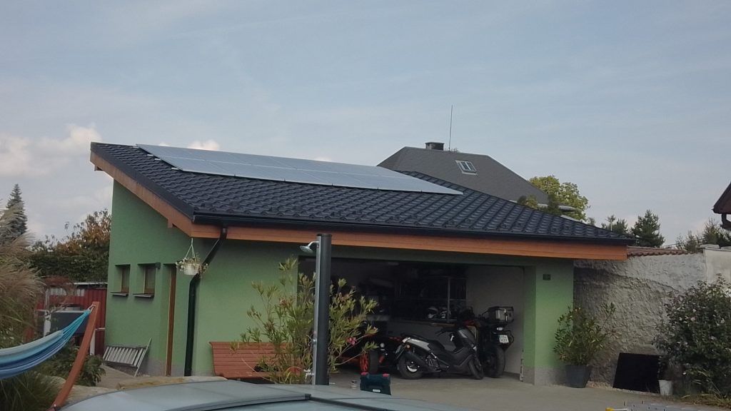Fotovoltaická elektrárna o výkonu 5,4 kWp⚡+ baterie Pylontech s kapacitou 7,1 kWh?Praha-východ ...